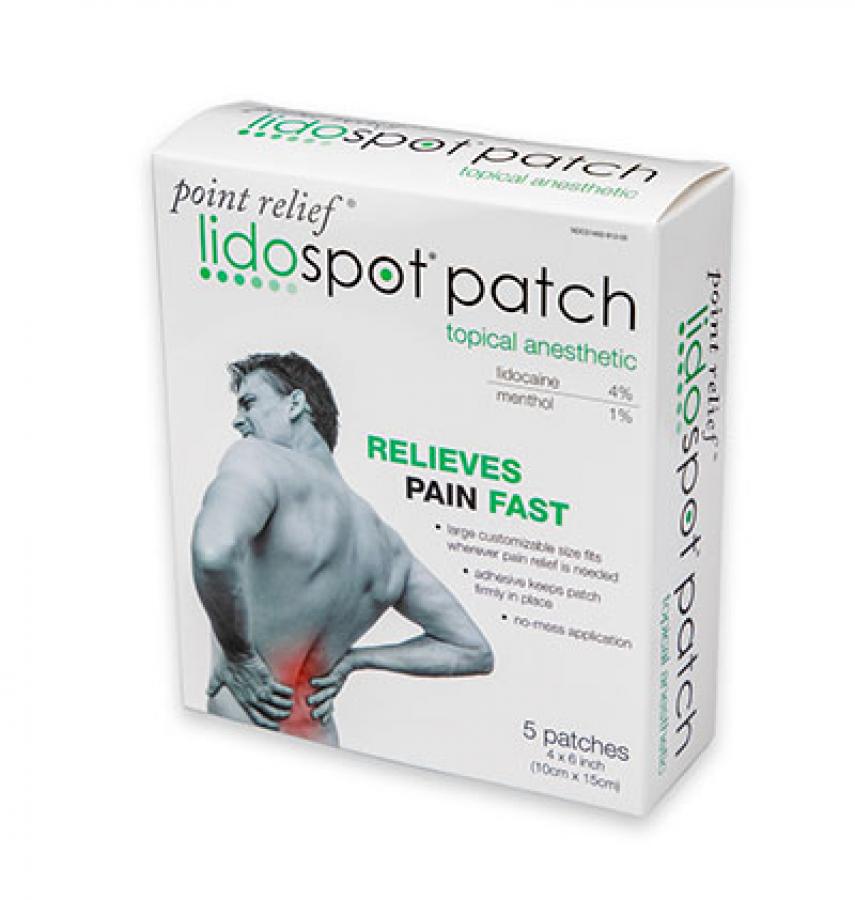 LidoSpot Pain Relieving Patch - Integrated Medical